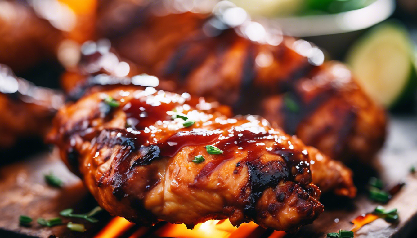 Sweet And Tangy BBQ Chicken - Frank's Food Blog